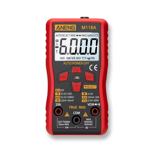 Mini Multimetro Digital Aneng M118A - La Cobacha
