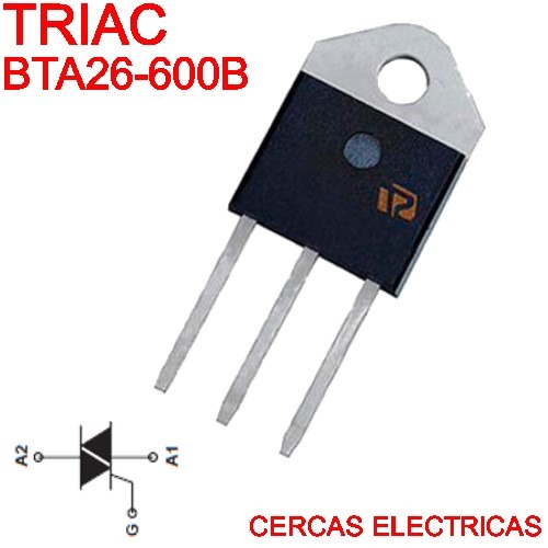 SCR Triac BTA26-600B - La Cobacha